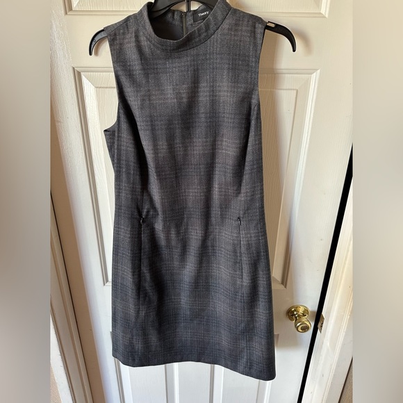 Theory | Dresses | Theory Grey Checkered Dress | Poshmark